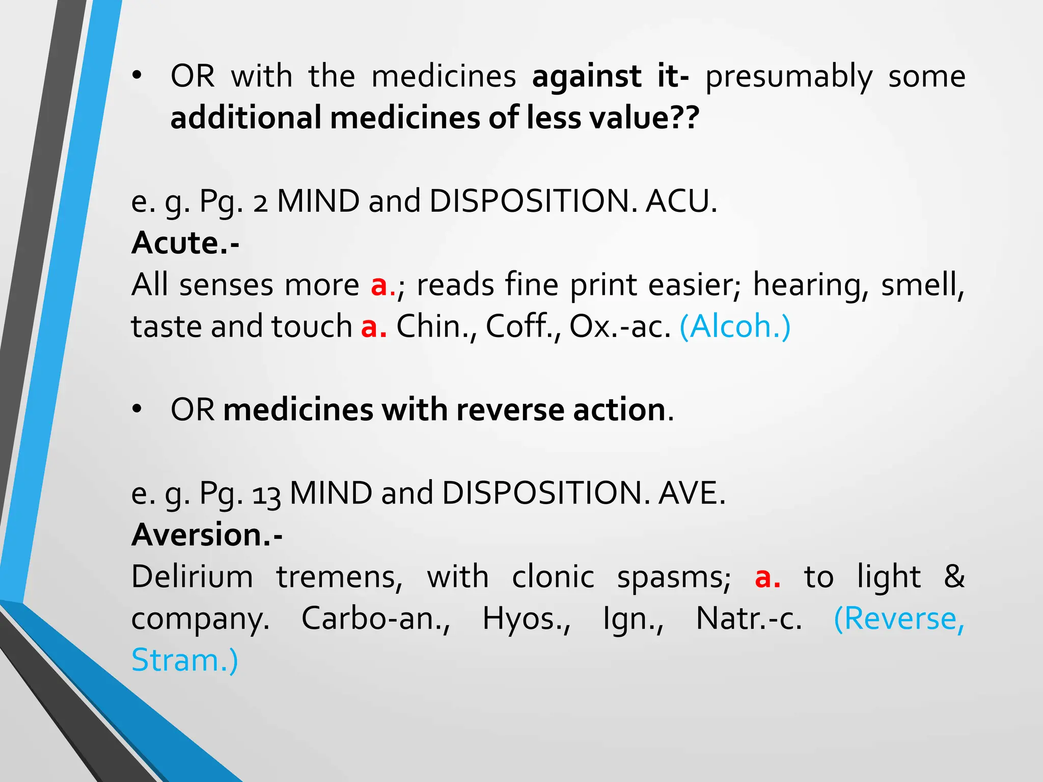 A Homoeopathic Powerpoint presentation on GENTRY'S CONCORDANCE ...