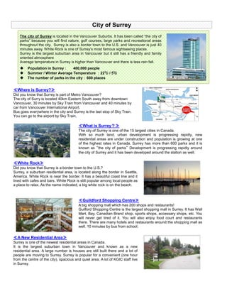 KGIC Surrey | PDF