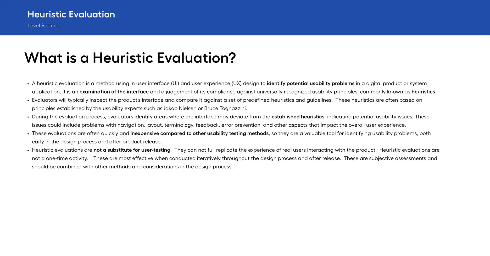 Heuristic Evaluation of System & Application | PDF