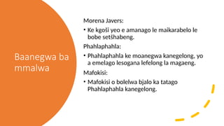 Kgoši Mashego[1234x.presentation AFT 121 | PPTX