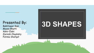 kg red group 2.pptx 2 D and 3 D shapes , comparison | PPT