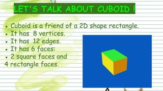 kg red group 2.pptx 2 D and 3 D shapes , comparison | PPTX