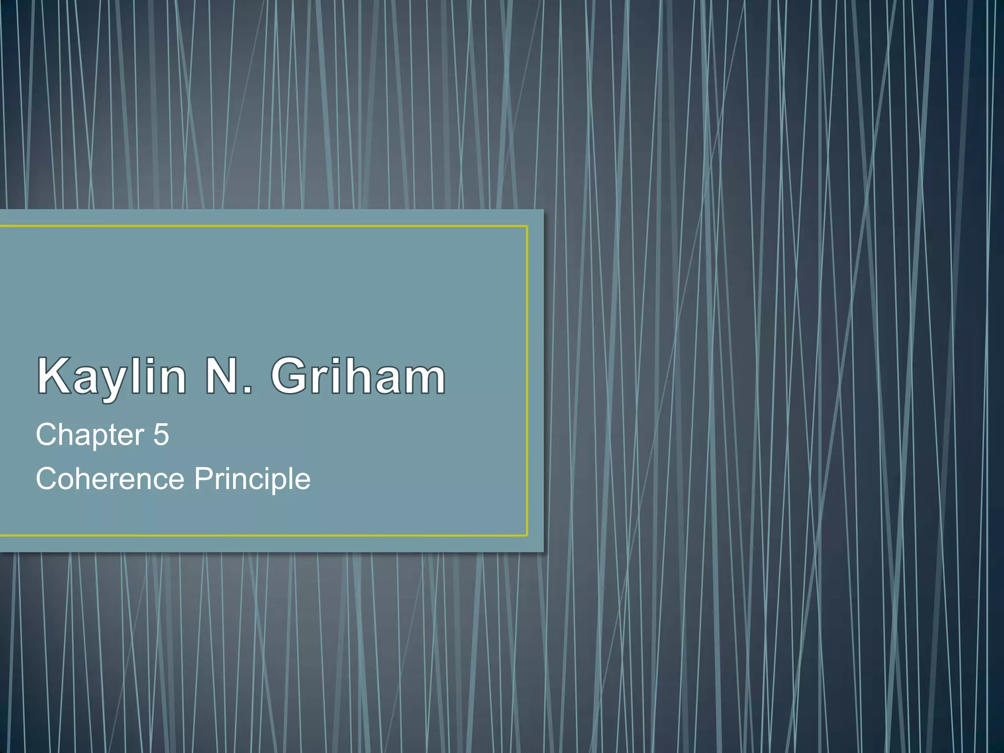 K griham chapter 5 | PPT