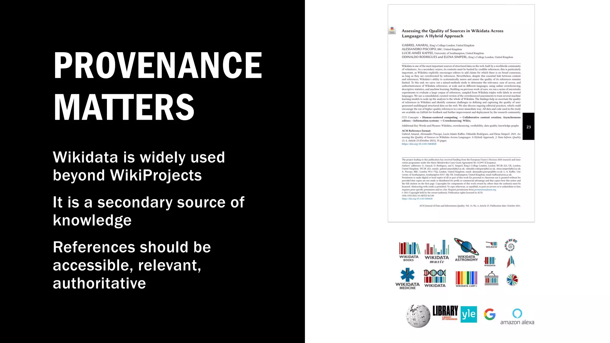Knowledge graph use cases in natural language generation | PPT