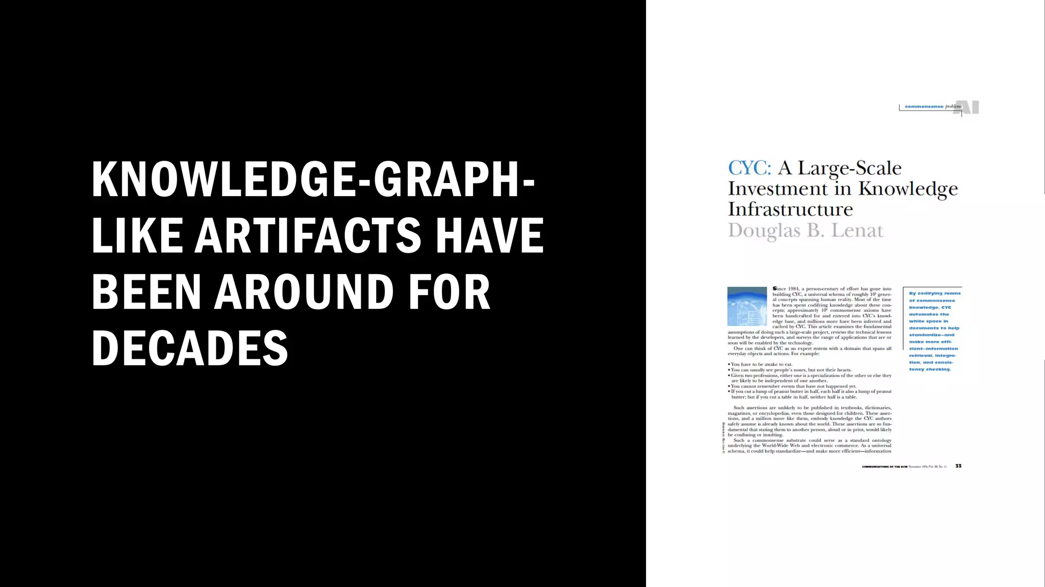 Knowledge graph use cases in natural language generation | PPT