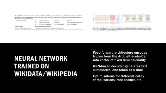 Knowledge graph use cases in natural language generation | PPT