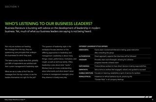 The Leadership Disconnect | PPT