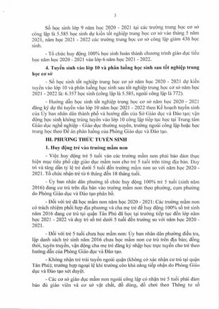 KH 151-Tuyen sinh nam hoc 21-22-UB. Q.TP