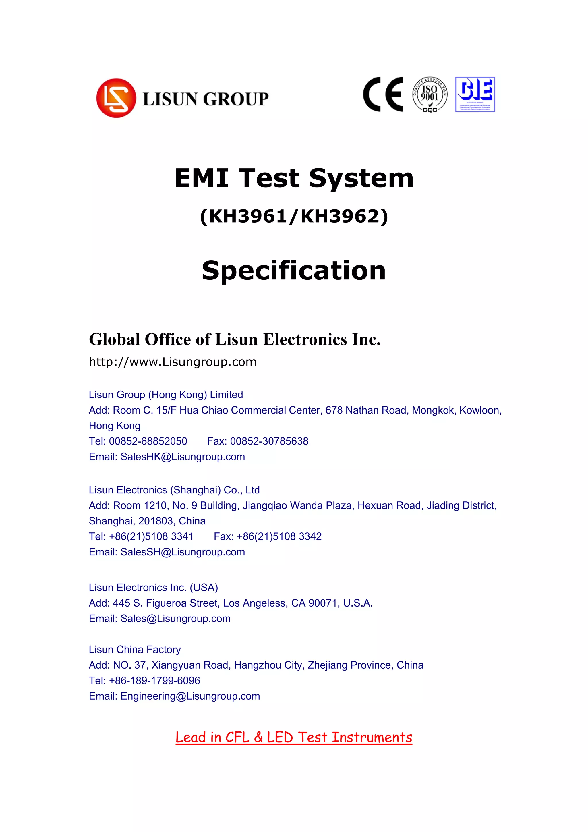 EMI Receiver System | PDF