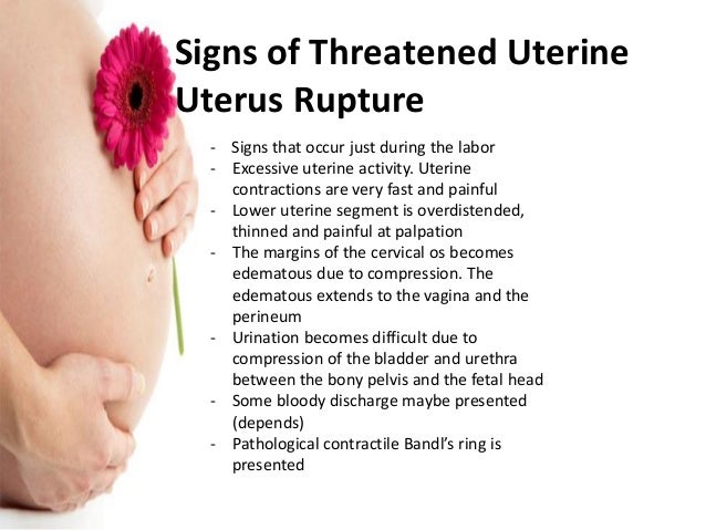 Complete Rupture Of Uterus