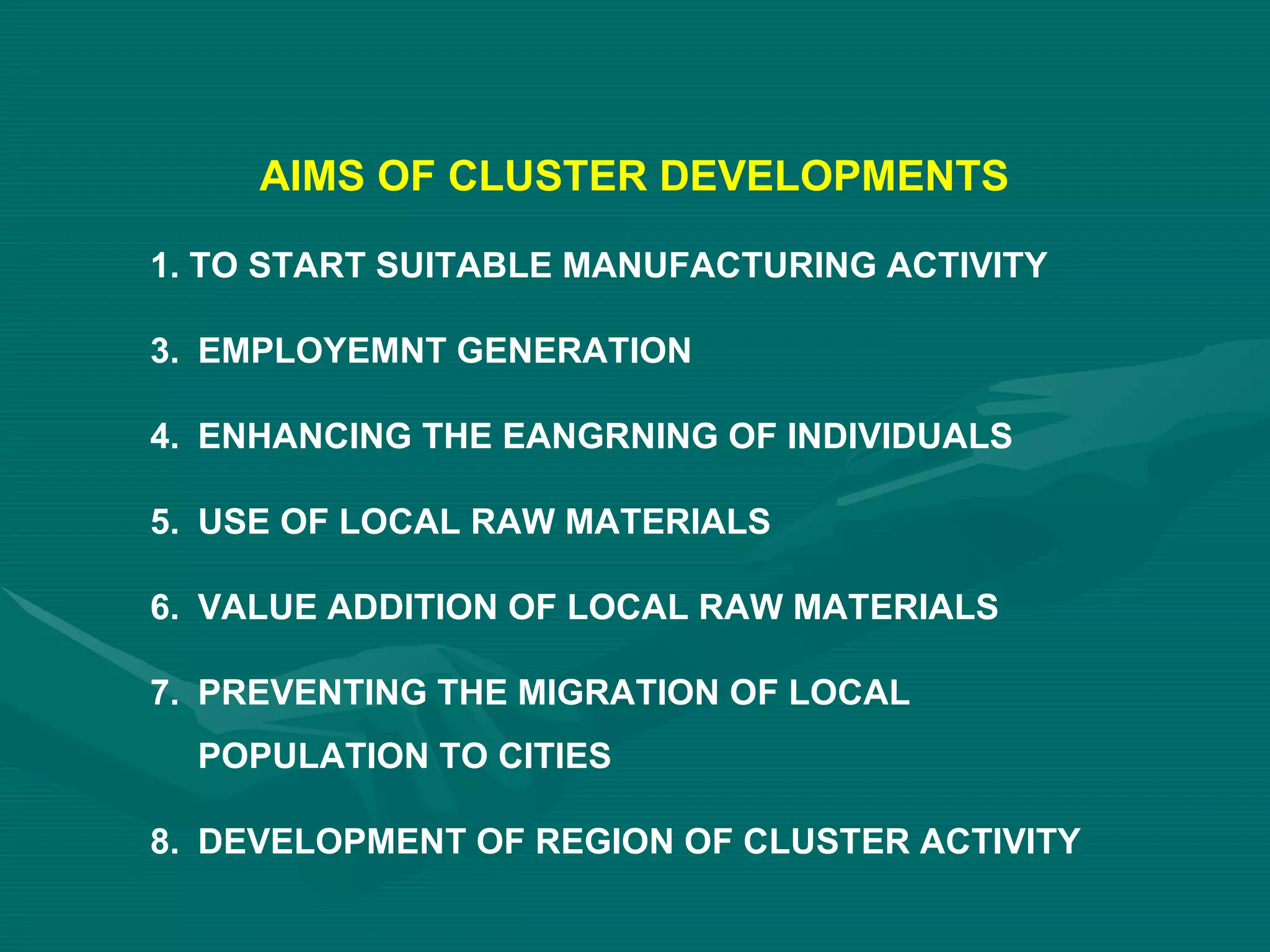 Khadi as cluster activity | PPT