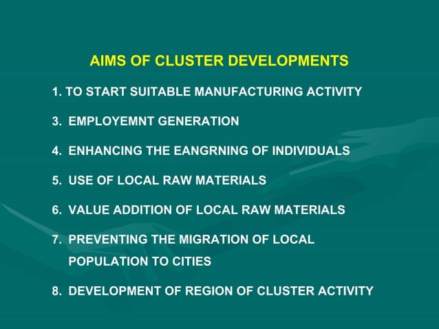 Khadi as cluster activity | PPT