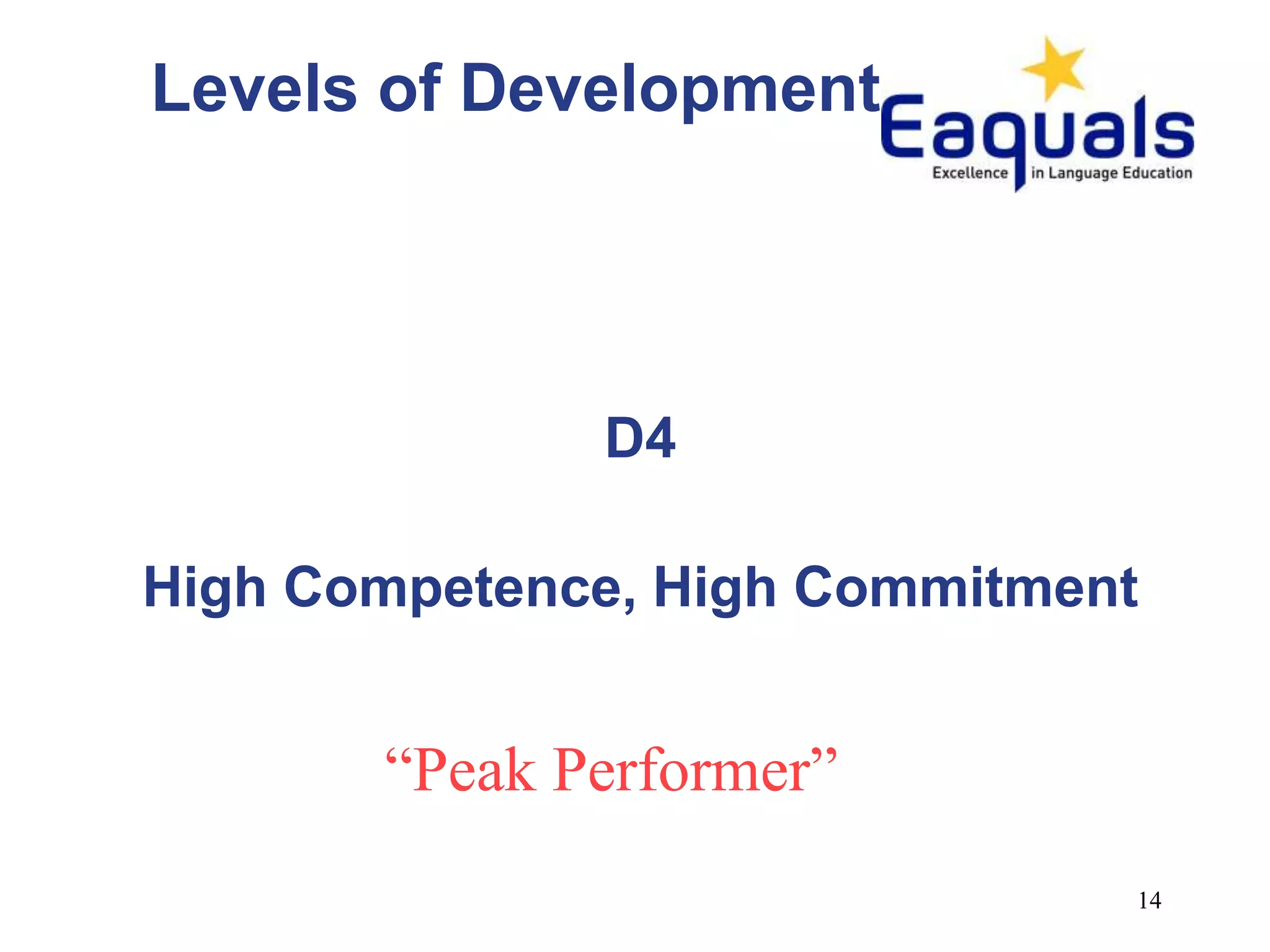 Khadidja Guerrab: Situational Leadership: When to Move on the ...