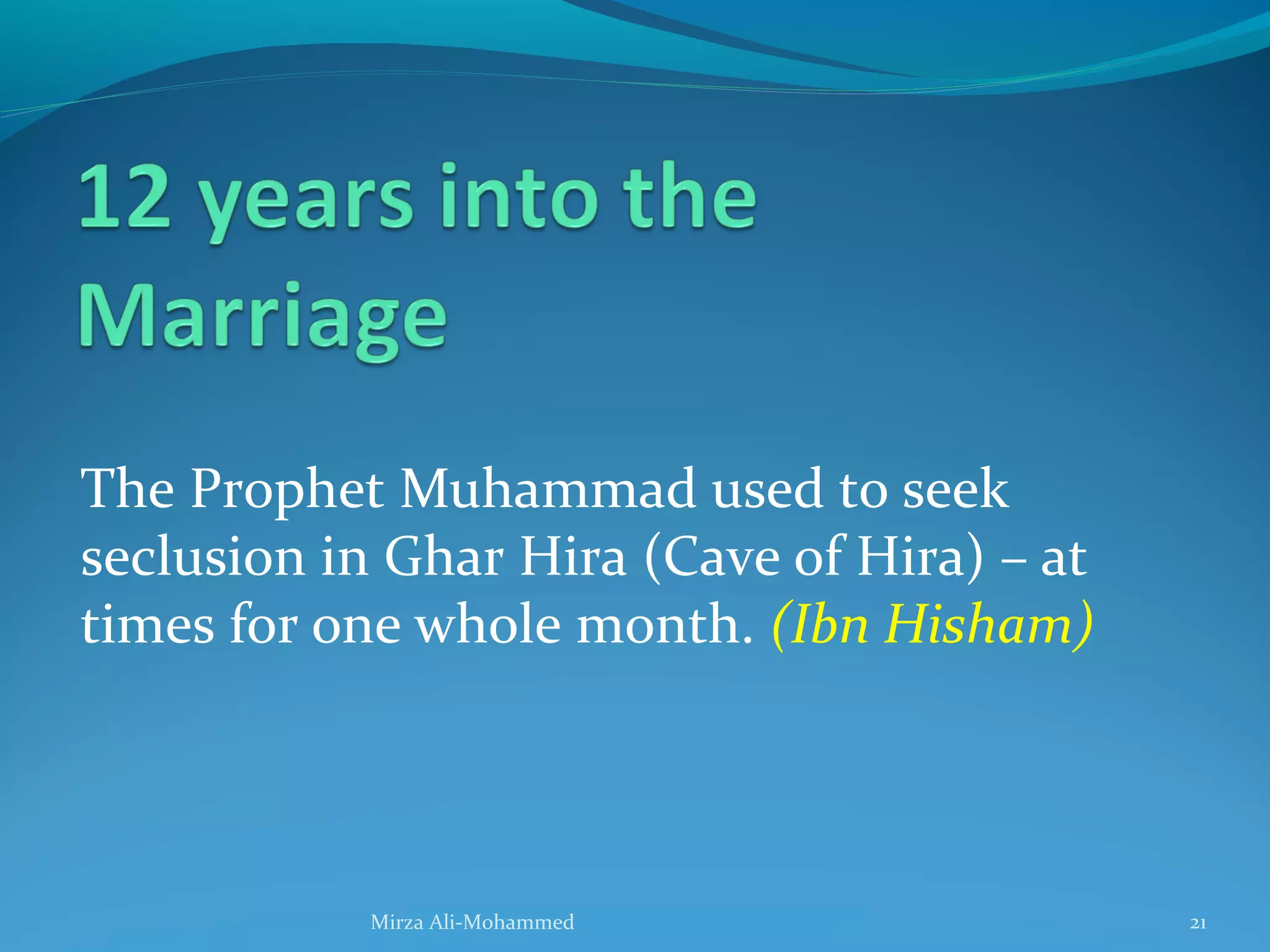 Khadijah mother of the believers | PPT | Islam | Religion & Spirituality