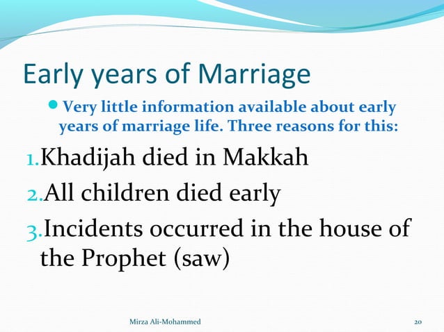 Khadijah mother of the believers | PPT | Islam | Religion & Spirituality