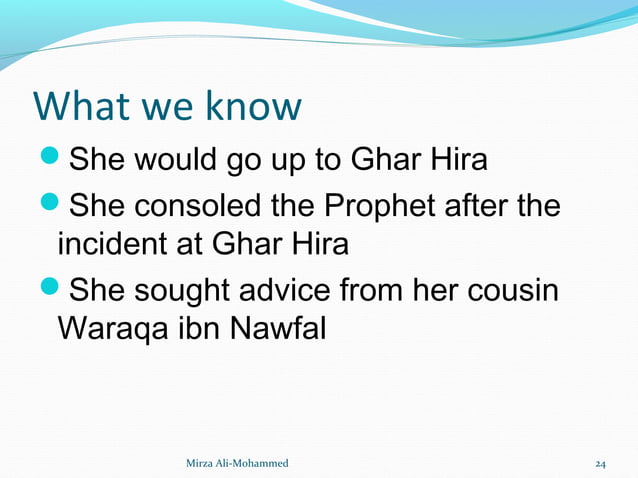 Khadijah mother of the believers | PPT | Islam | Religion & Spirituality