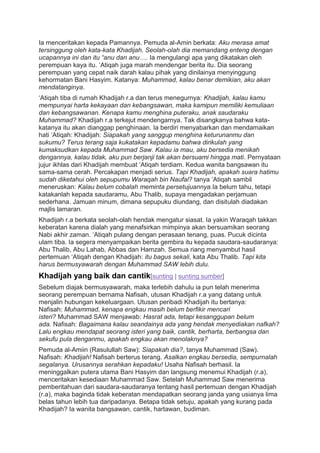 Khadijah binti Khuwailid ummul mukminin .docx