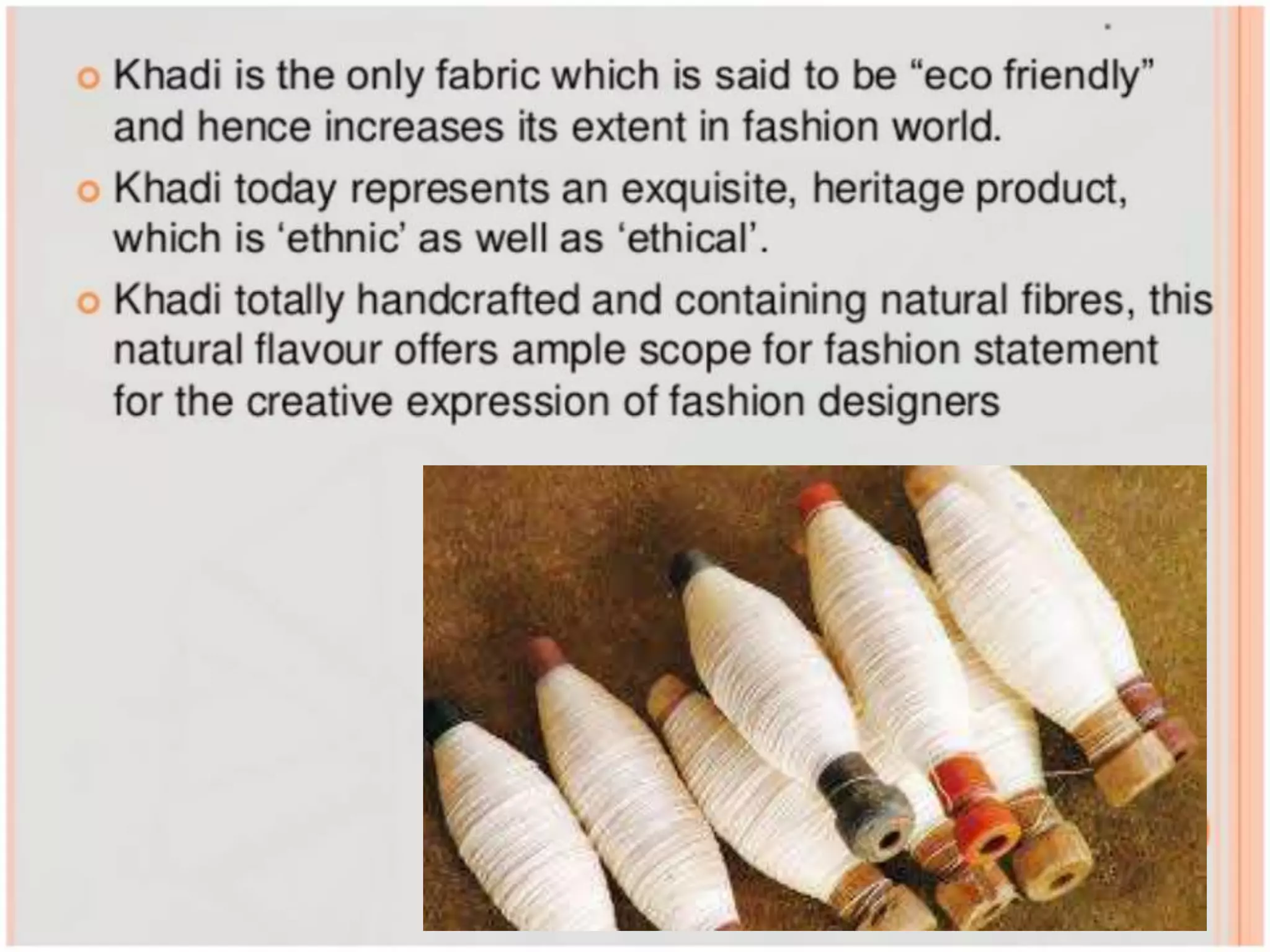 Khadi presentation | PPTX