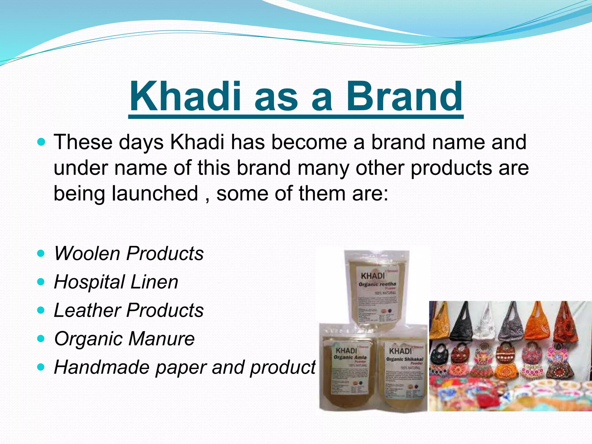 Khadi presentation | PPTX
