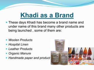 Khadi presentation | PPTX