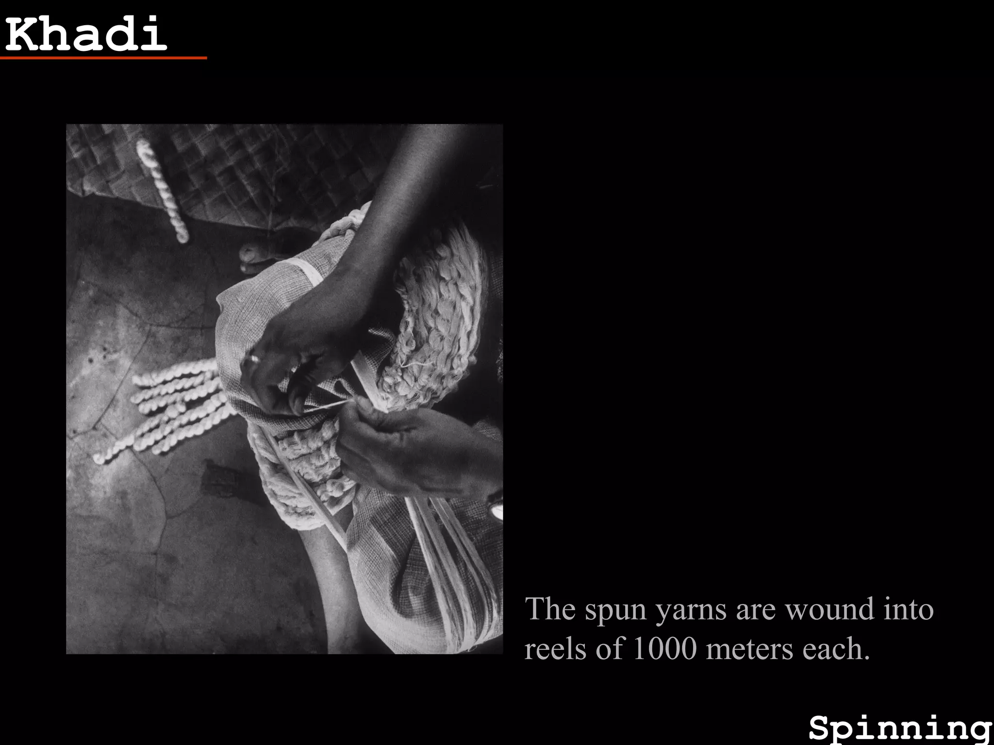 Khadi presentation by sadhu | PPT