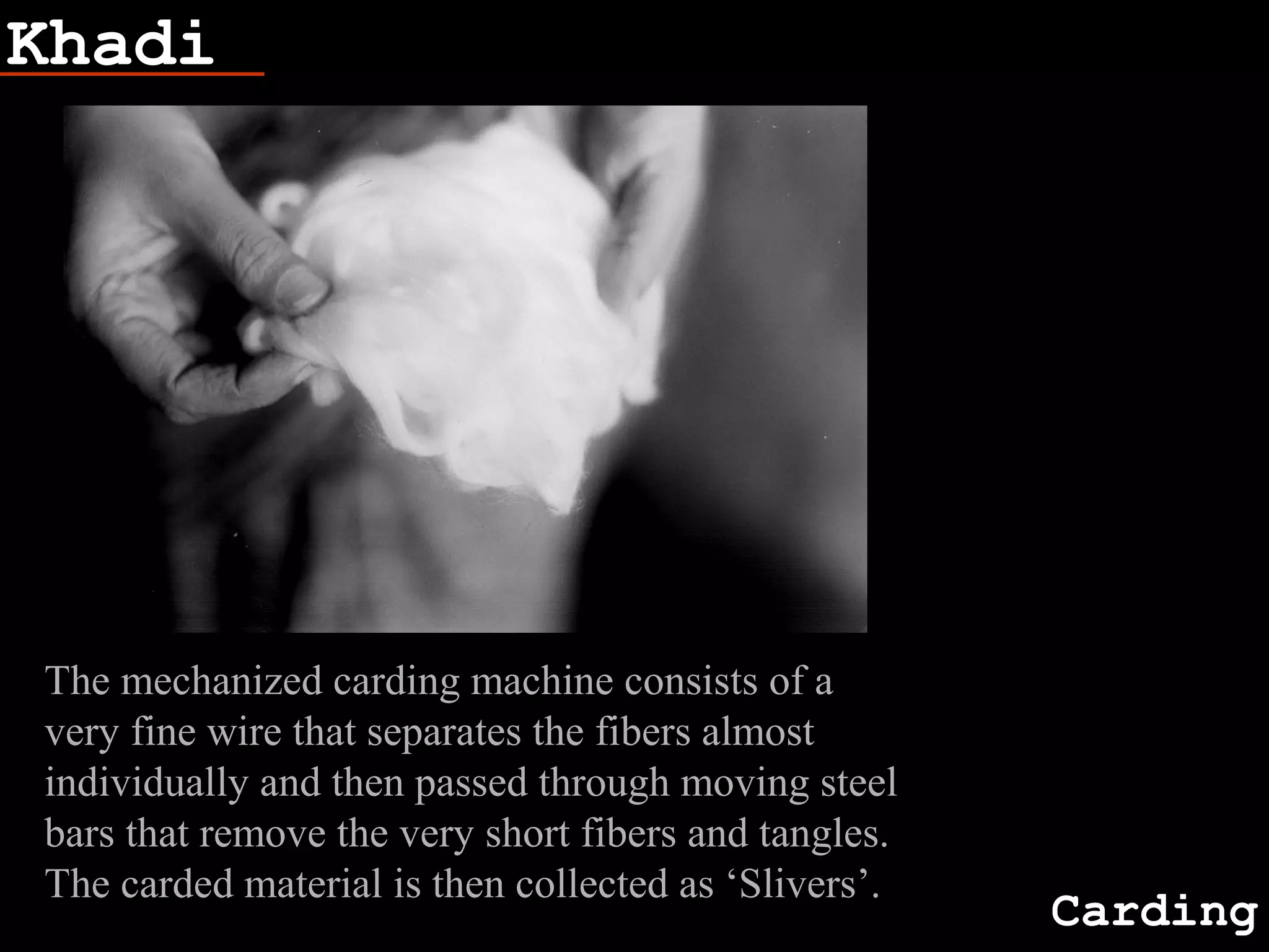 Khadi presentation by sadhu | PPT