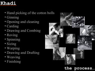 Khadi presentation by sadhu | PPT