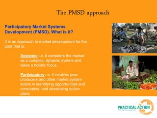 Participatory Market Systems Development: Helping smallholder farmers ...
