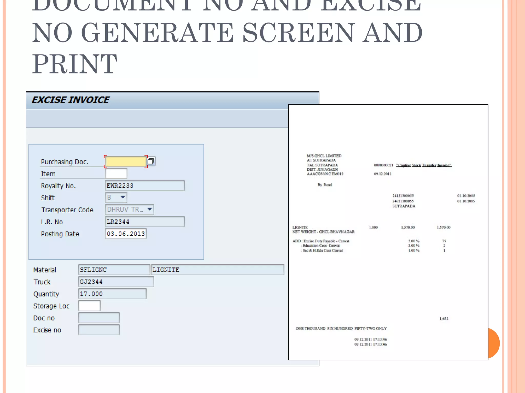 Khadsaliya weighbridge interface with sap | PPT