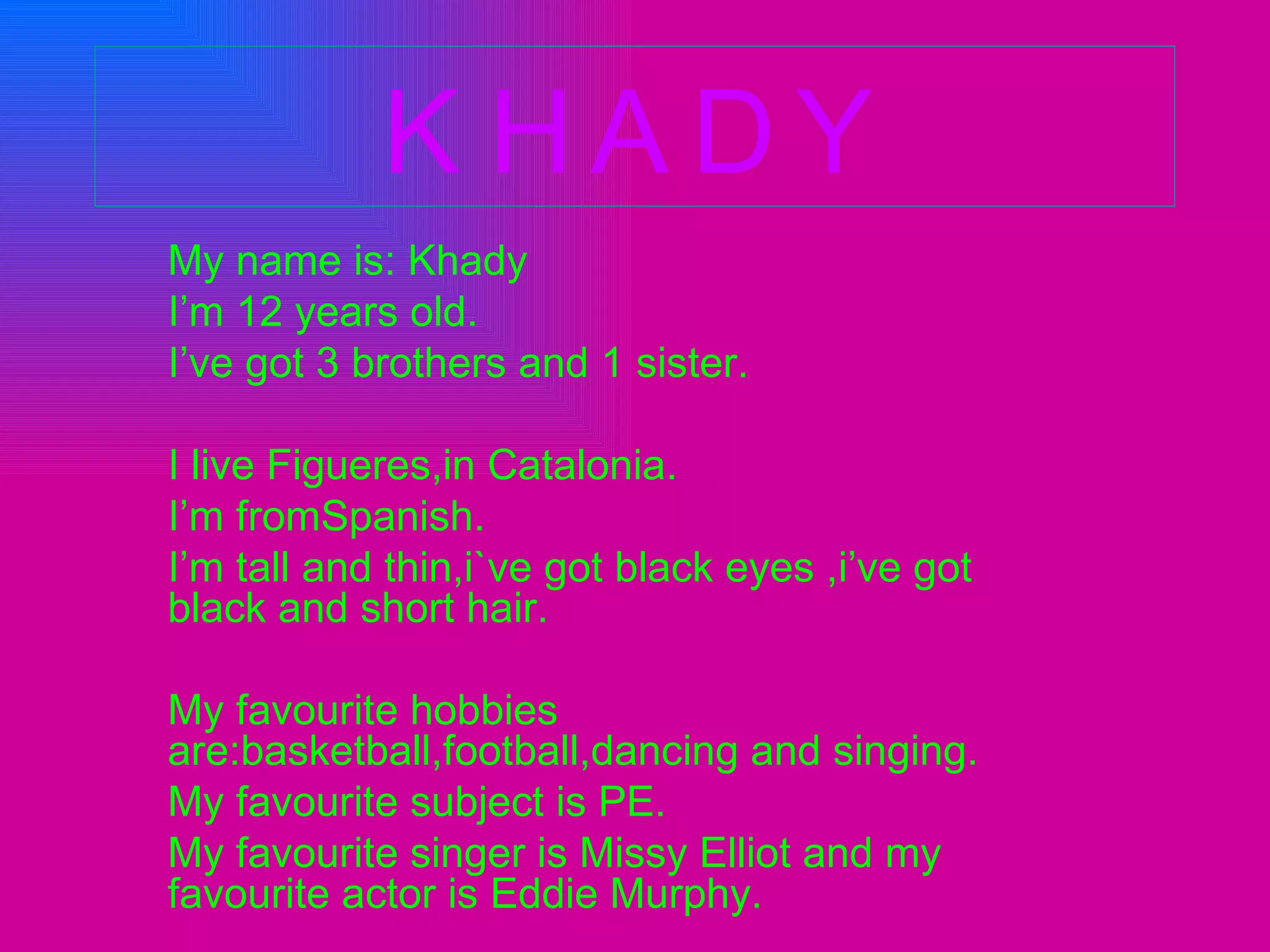 Khady | PPT