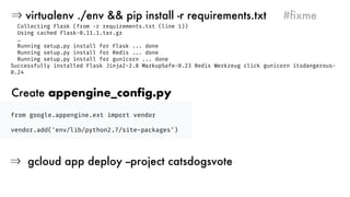 Deploying to AppEngine | PPT