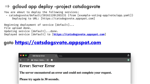 Deploying to AppEngine | PPT