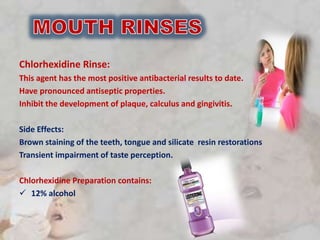 Preventive Dentistry (plaque control) | PPTX