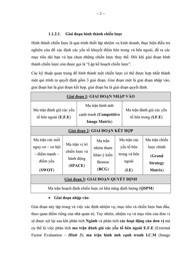 Khai luạn ve quan tri chien luoc fred david | PDF