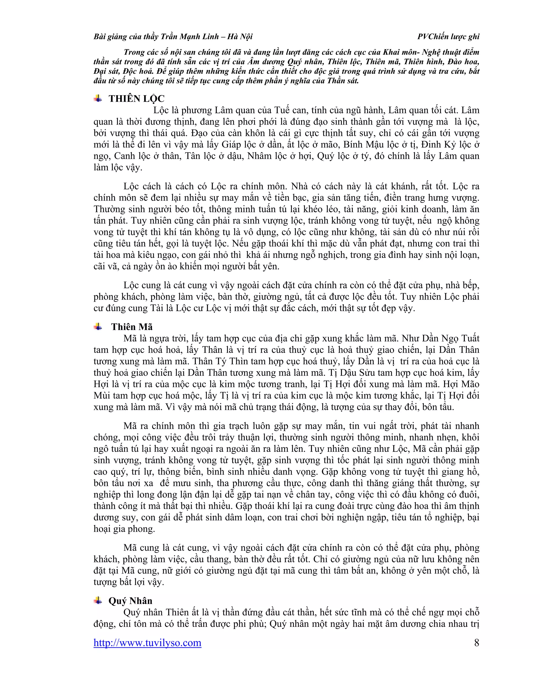 Khai mon phong thuy | PDF