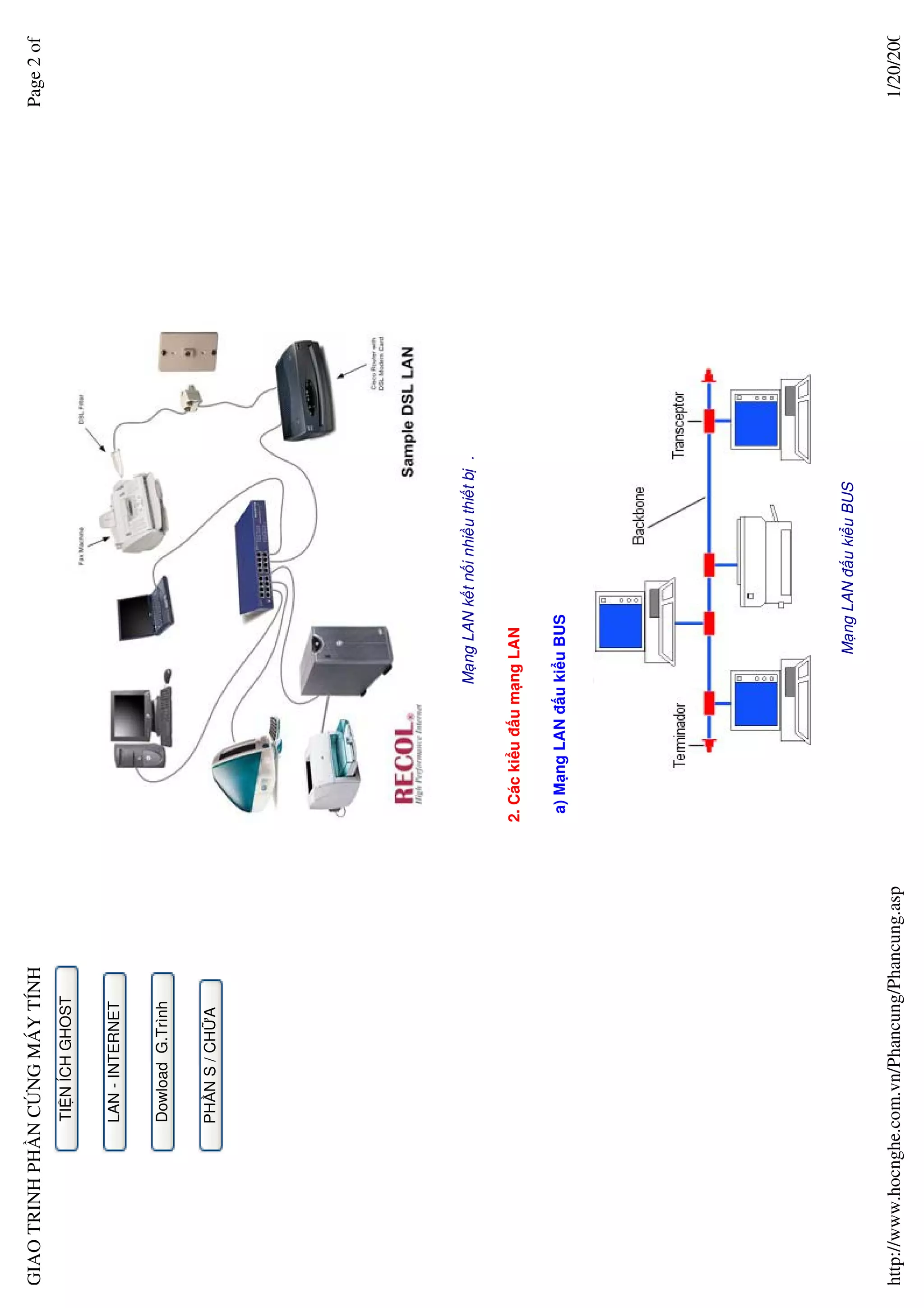 Khai niem ve mang lan | PDF