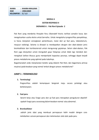 Khaira maulina modul 6 blok 1.3 | PDF