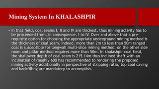 Khalaspir coal field | PPT