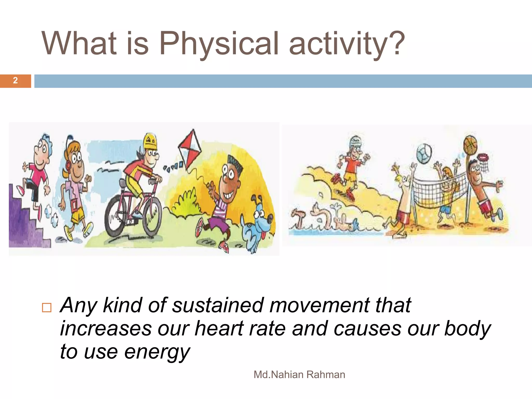 Benefits Of Physical Activity | PPTX