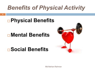 Benefits Of Physical Activity | PPTX