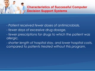 Medical Applications of Decision Support System DSS | PPT