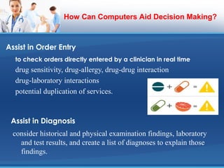 Medical Applications of Decision Support System DSS | PPT