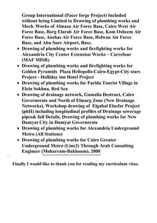 Khaled fahmy cv | DOC