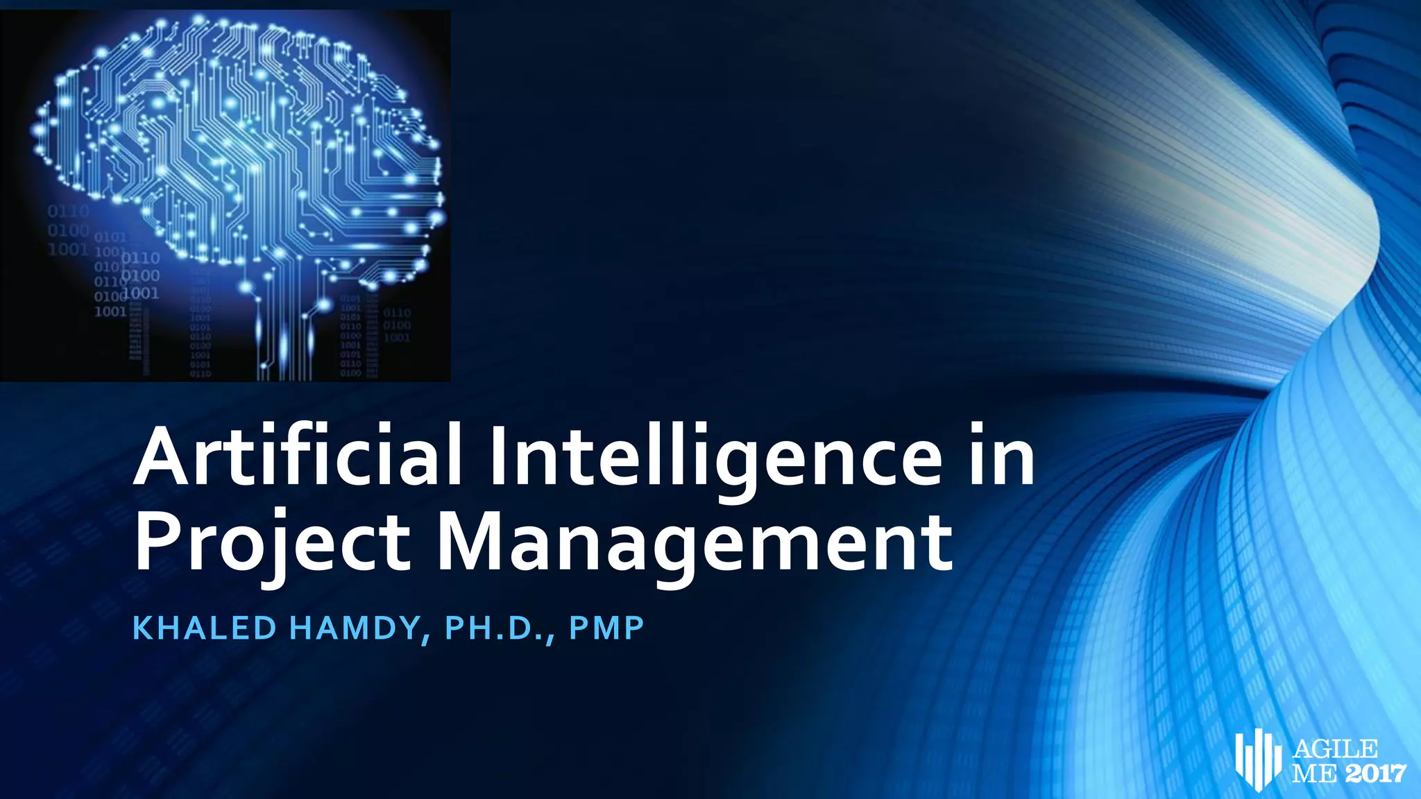 Artificial Intelligence in Project Management by Dr. Khaled A. Hamdy | PDF