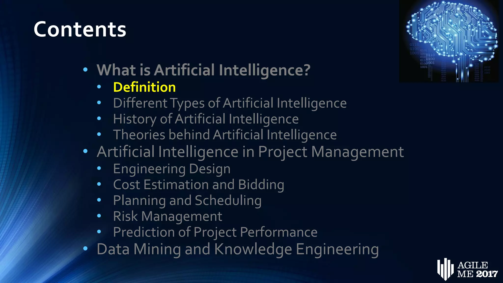 Artificial Intelligence in Project Management by Dr. Khaled A. Hamdy | PDF