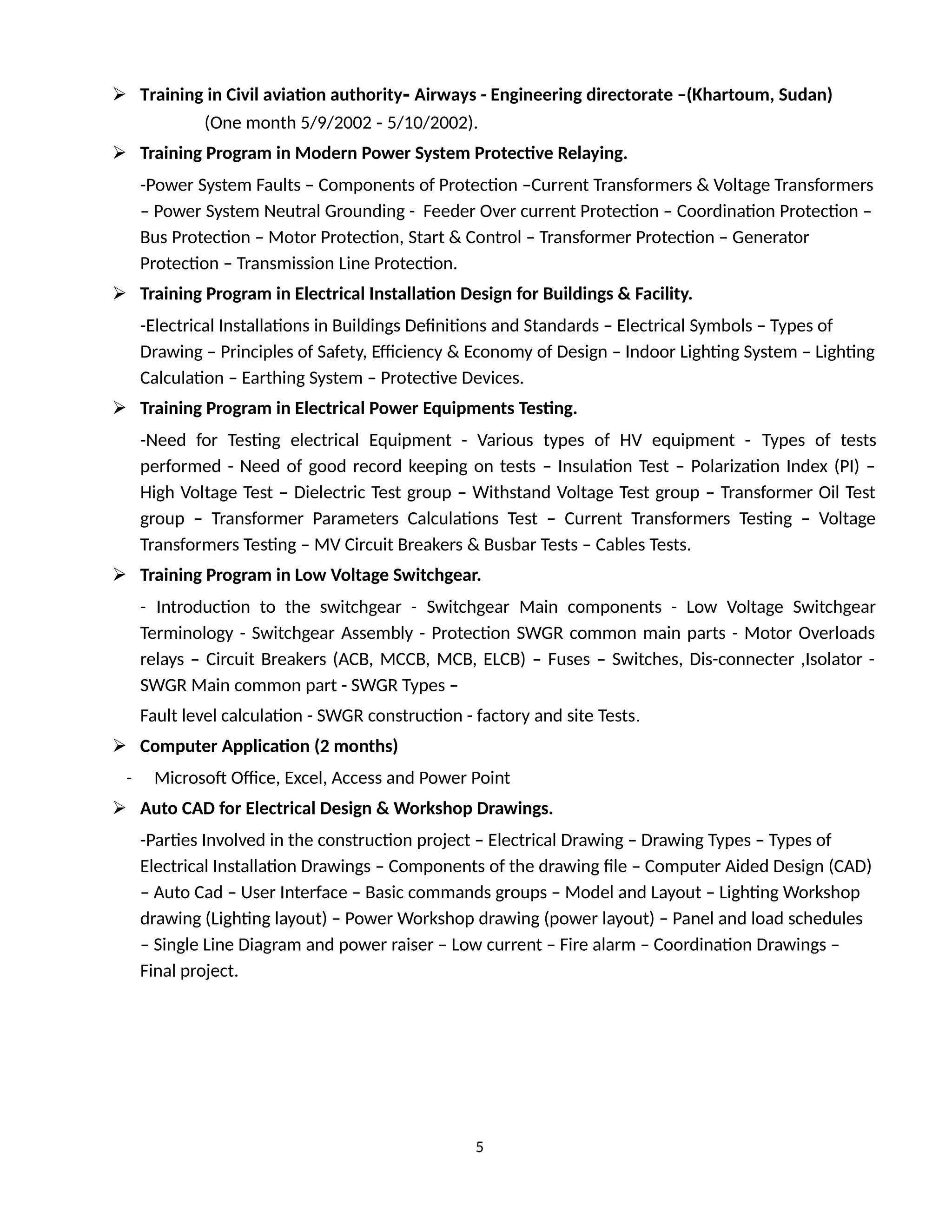 Khalid -cv_electrical_engineer (1) | PDF