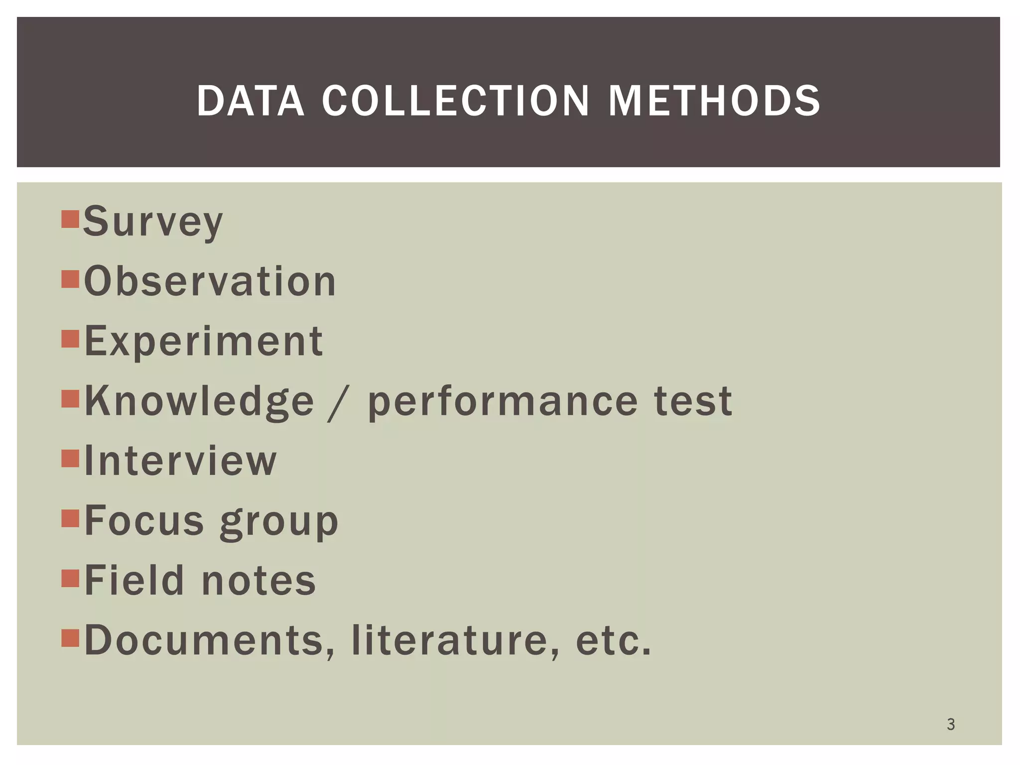 Khalid data collection | PPTX