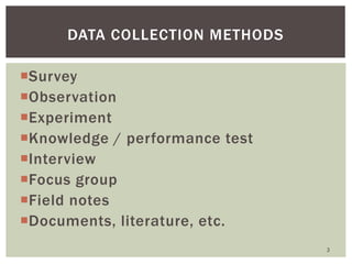Khalid data collection | PPTX