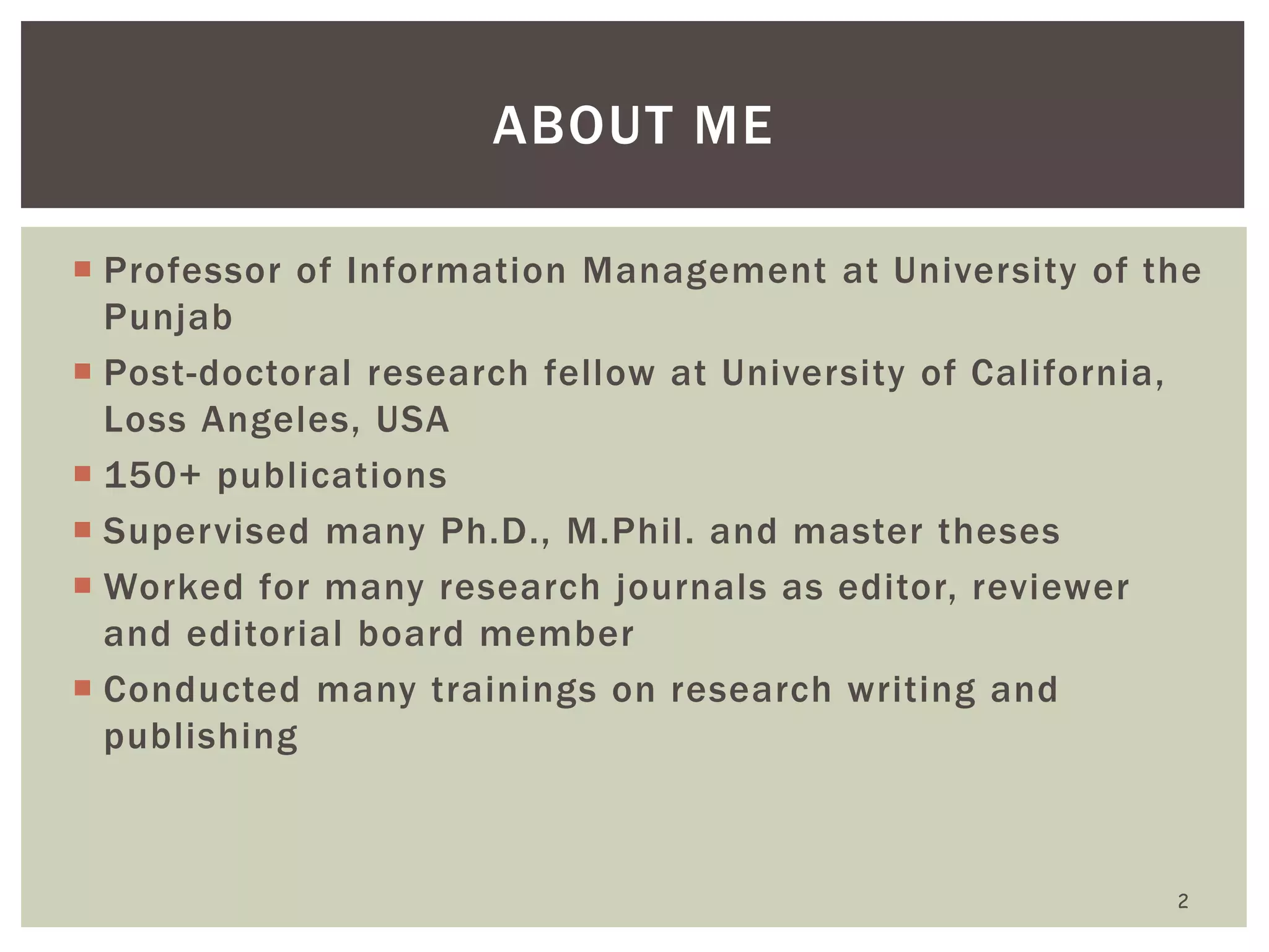 How to write a journal article | PPTX