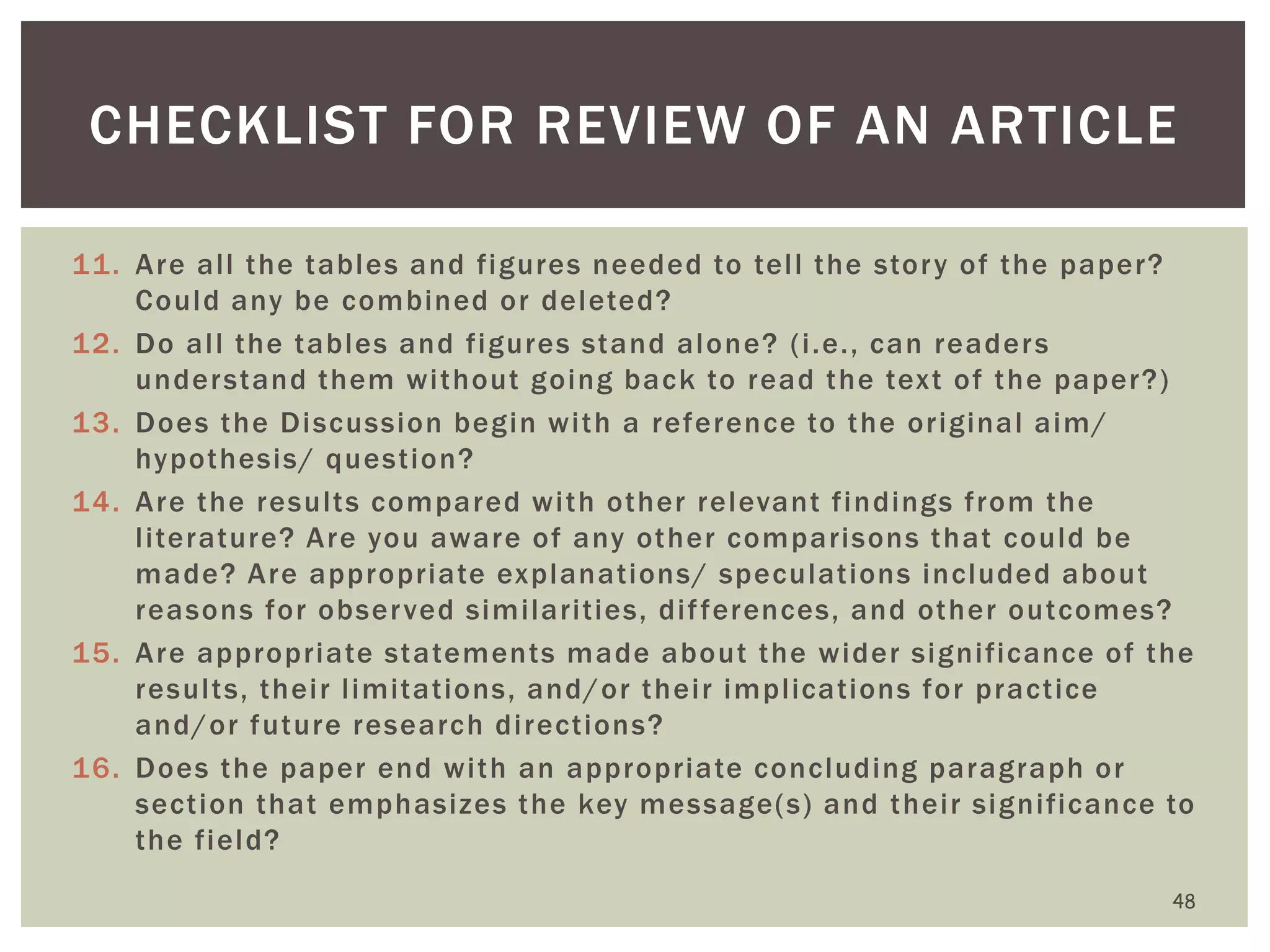 How to write a journal article | PPTX